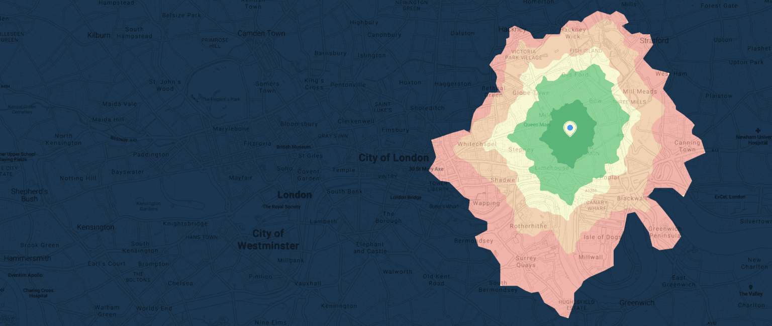 Catchment Area Analysis - Kontur Inc.